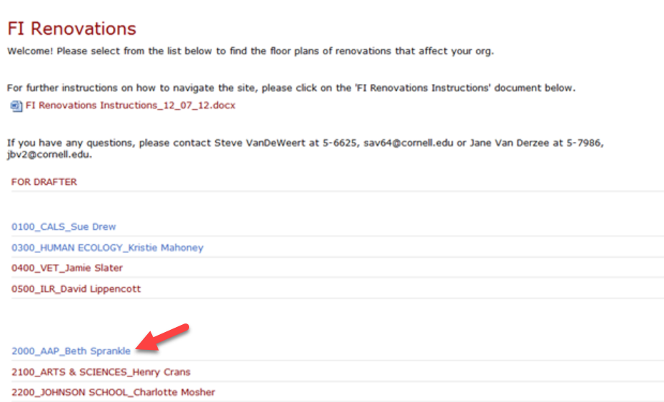 Facilities Inventory: Instructions for Navigating on SharePoint ...